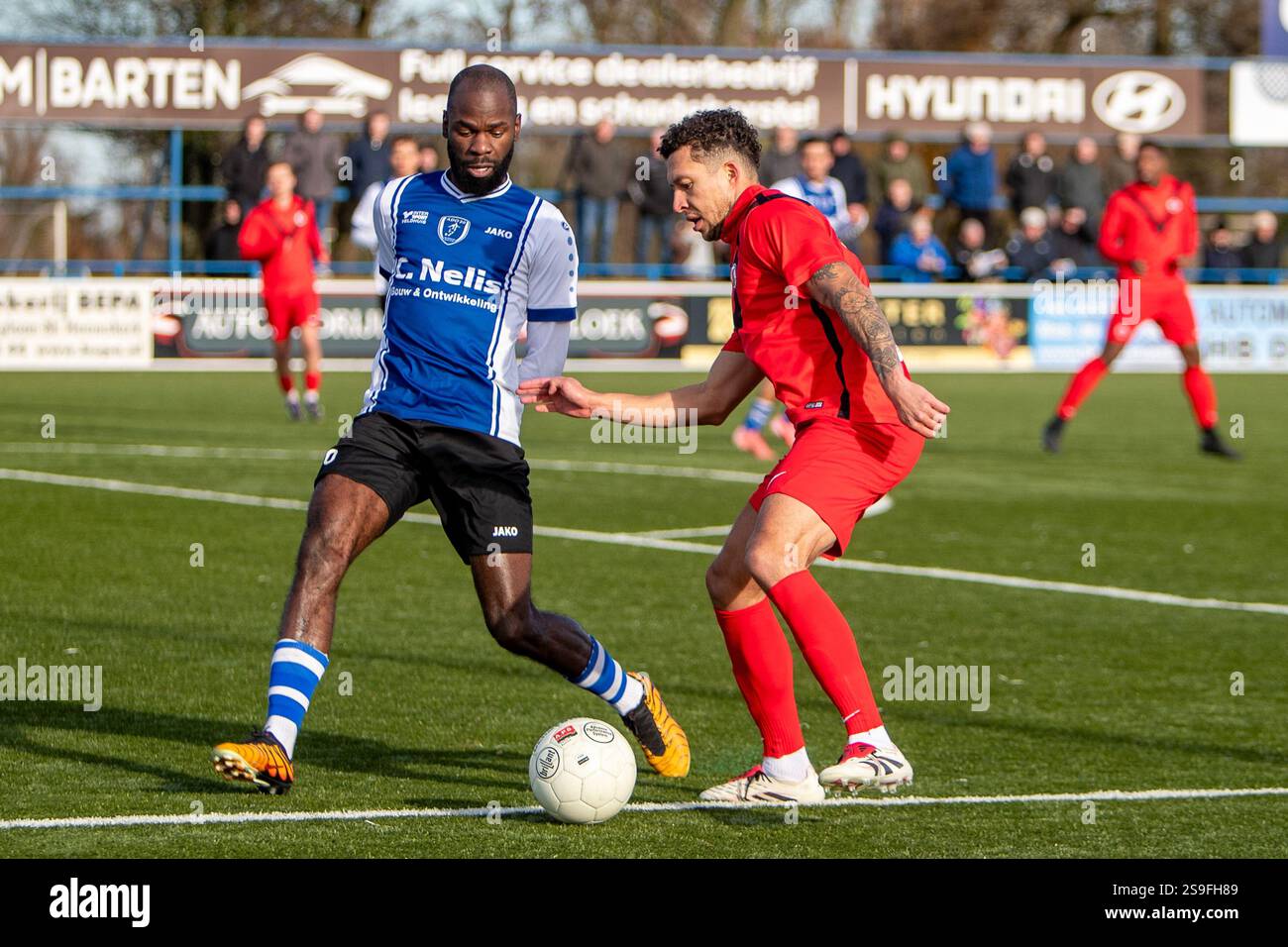 HEEMSKERK - 26-01-2025, Sportpark de Vlotter. Betnation Divisie. Dutch ...
