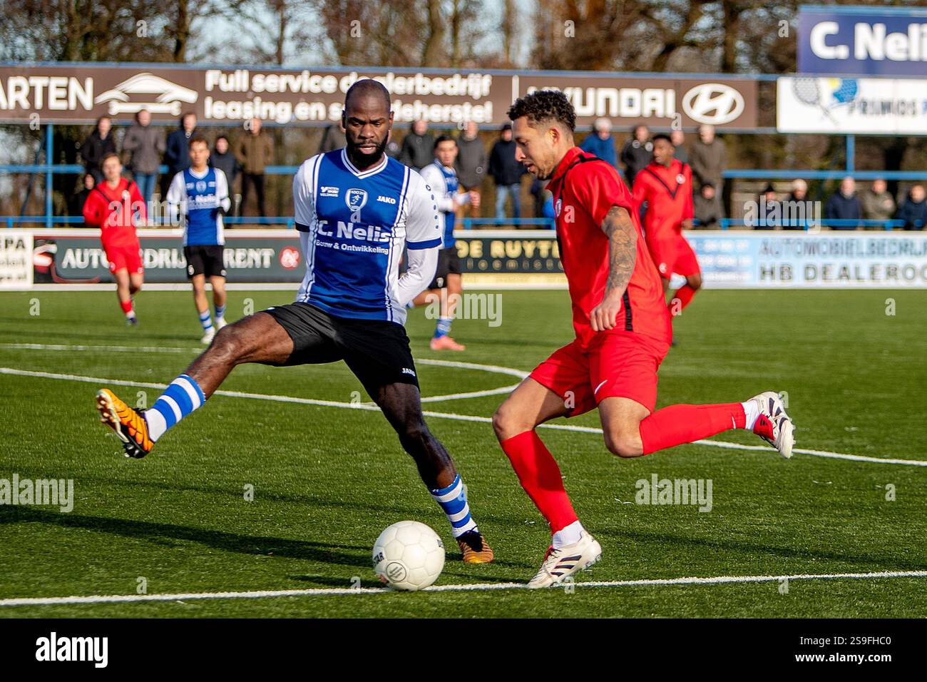 HEEMSKERK - 26-01-2025, Sportpark de Vlotter. Betnation Divisie. Dutch ...