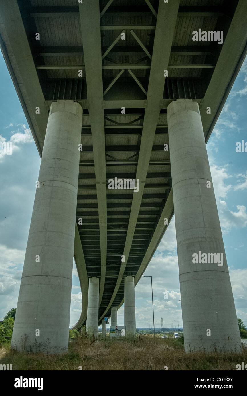 Isle Of Sheppey Bridge Stock Photo - Alamy