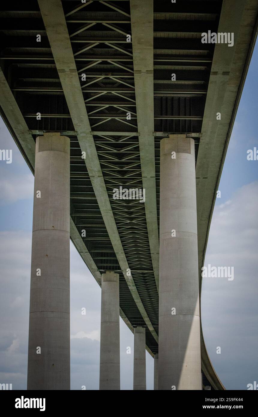 Isle Of Sheppey Bridge Stock Photo - Alamy