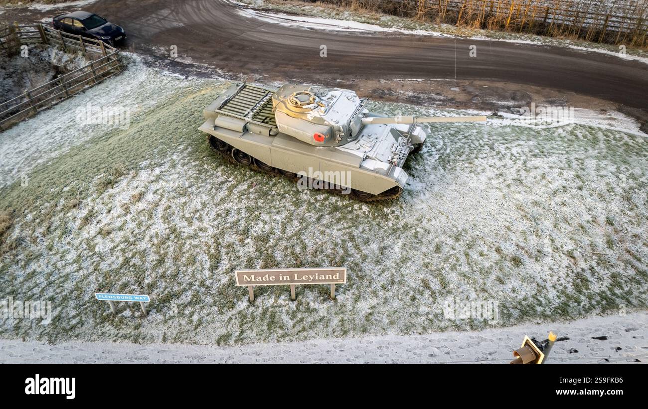 LEYLAND in winter snow Made in Leyland Centurion Tank Welcome to ...