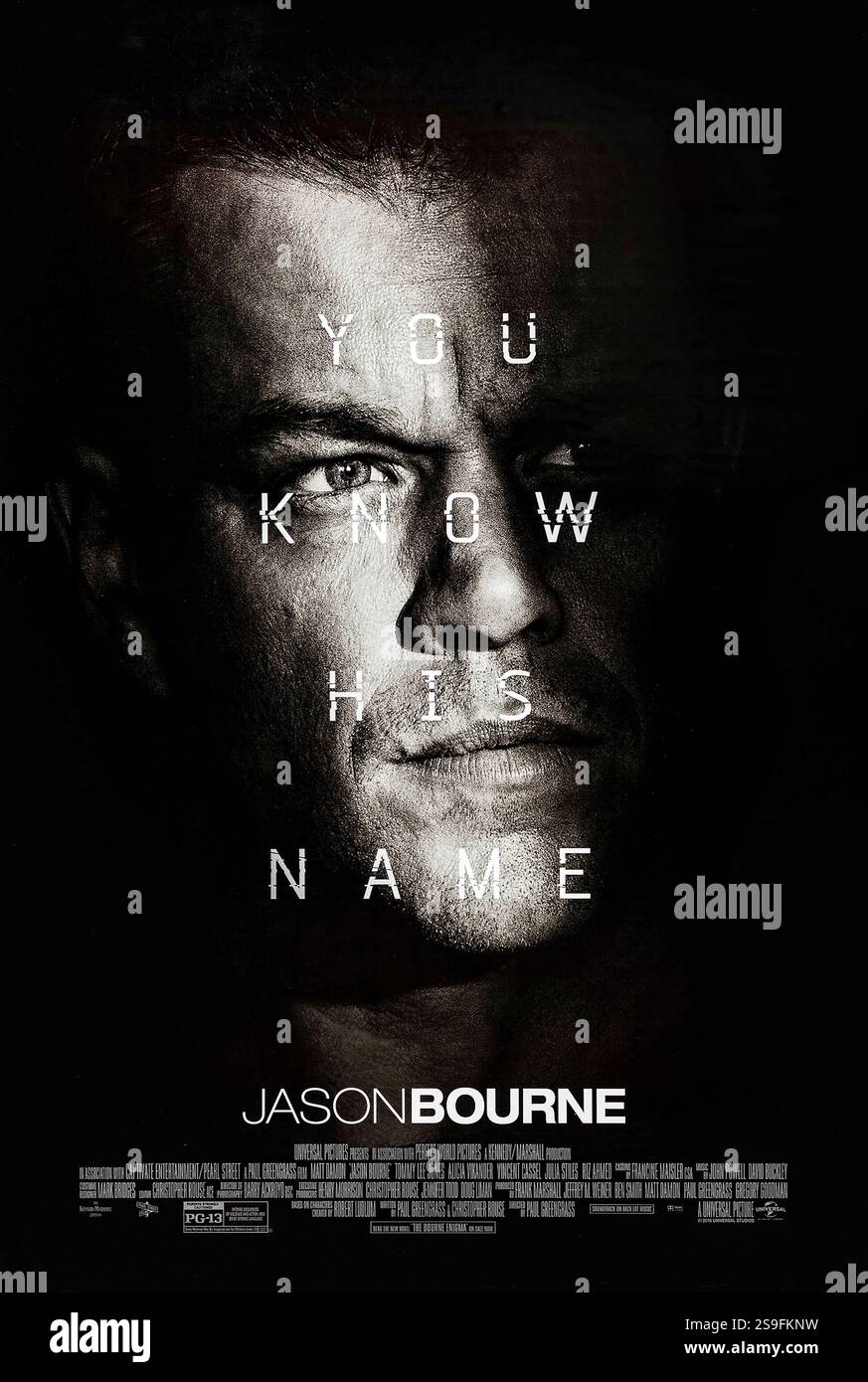 Jason Bourne (2016) directed by Paul Greengrass and starring Matt Damon ...