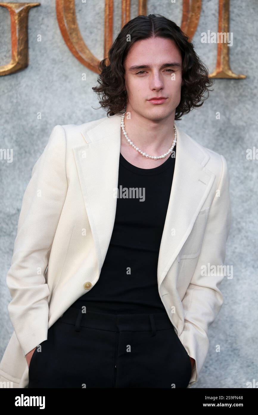 Harry Collett attends the UK Premiere of "House Of The Dragon" Season 2 ...
