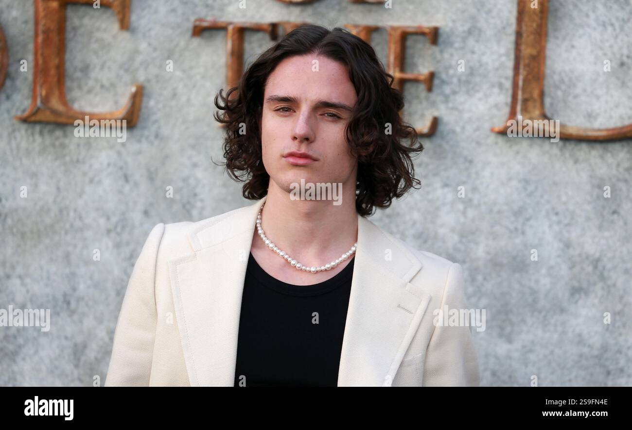 Harry Collett attends the UK Premiere of "House Of The Dragon" Season 2 ...