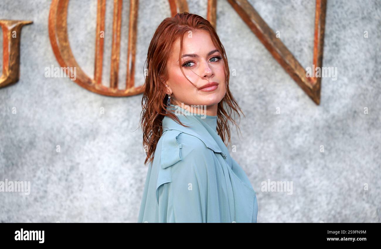 Tasha Ghouri attends the UK Premiere of "House Of The Dragon" Season 2 ...