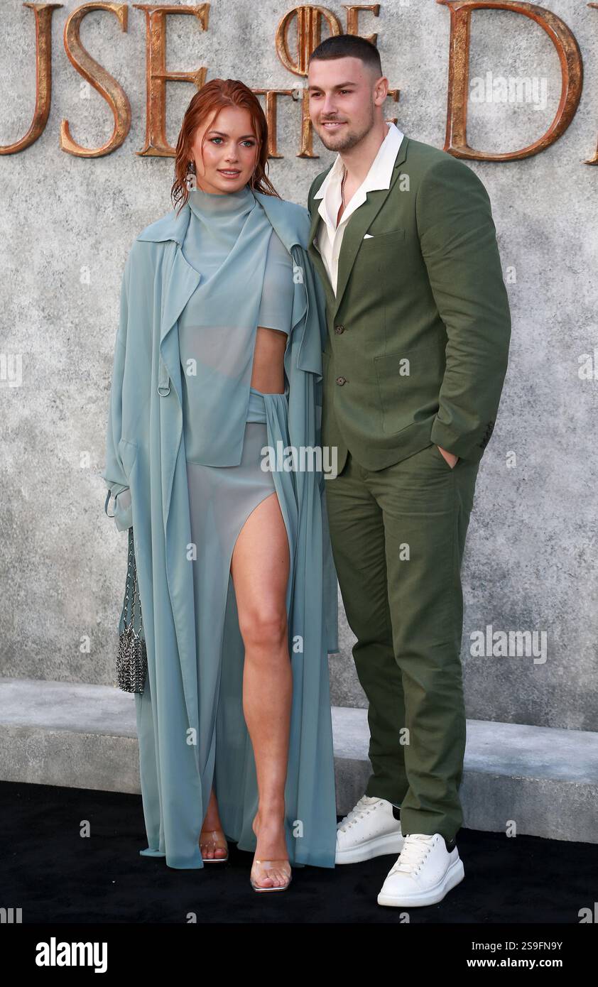 Tasha Ghouri attends the UK Premiere of "House Of The Dragon" Season 2 ...