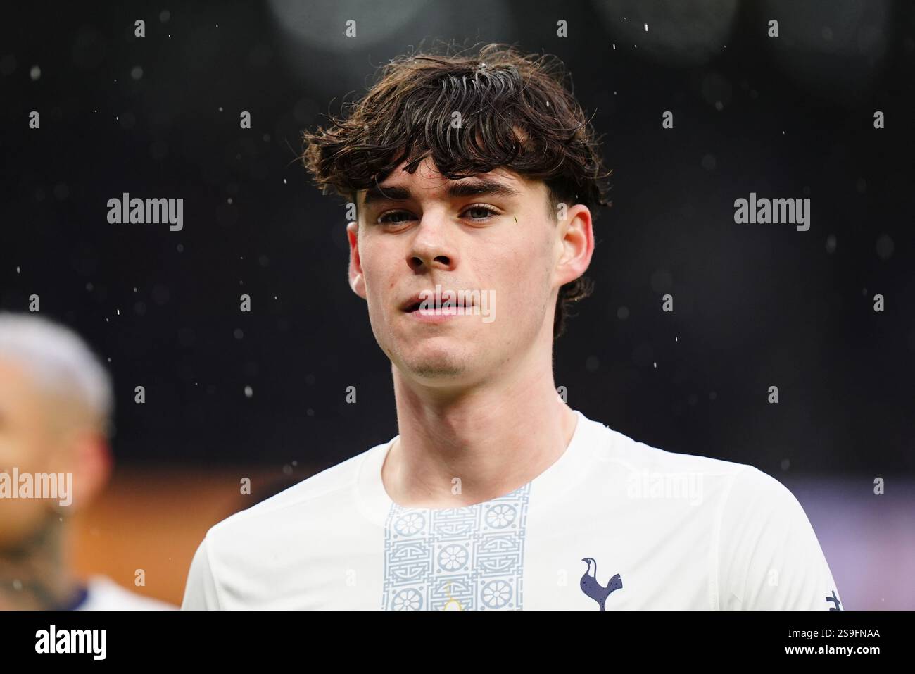 Tottenham Hotspur's Archie Gray before the Premier League match at ...
