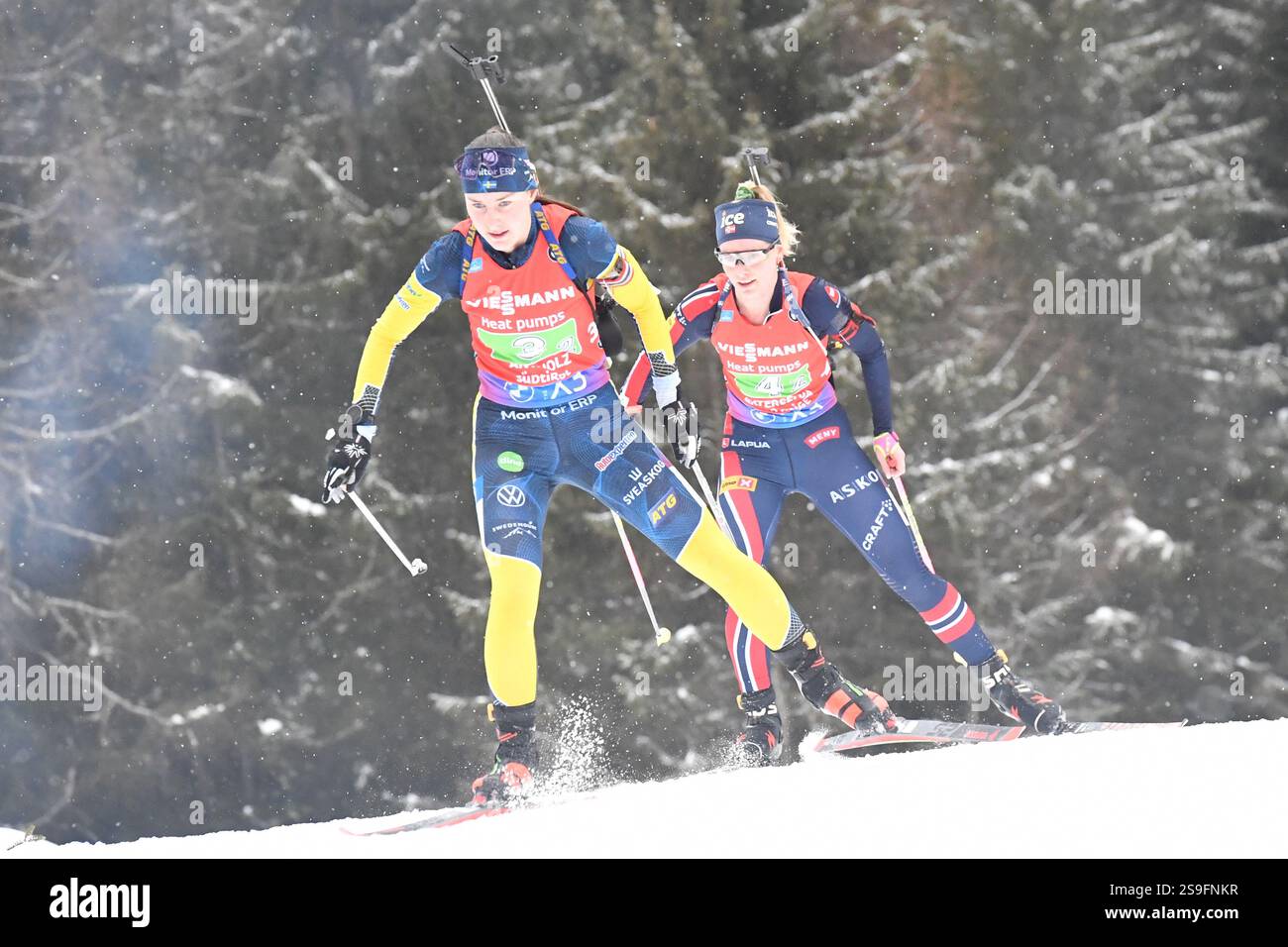 Antholz, Italy. 26th Jan, 2025. ANTHOLZ-ANTERSELVA, ITALY - JANUARY 26 ...