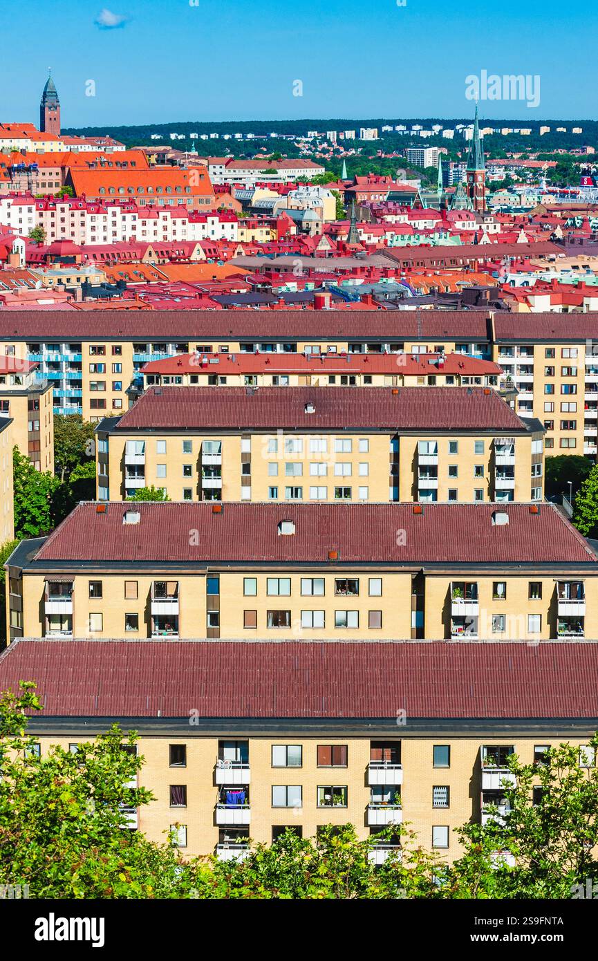 Residential area features rows hi-res stock photography and images - Alamy