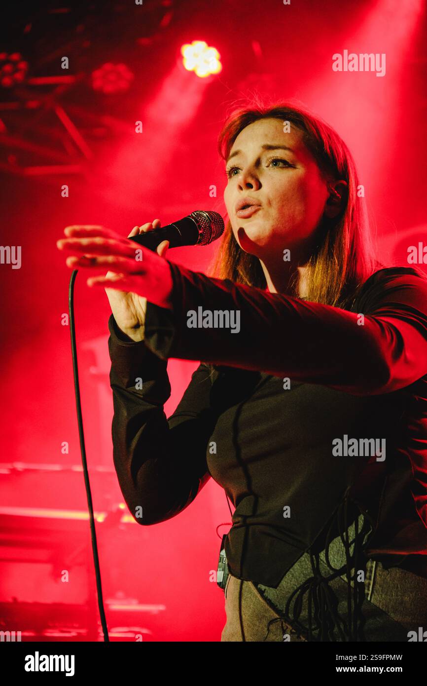 Zurich, Switzerland. 25th, January 2025. The Swedish singer and ...