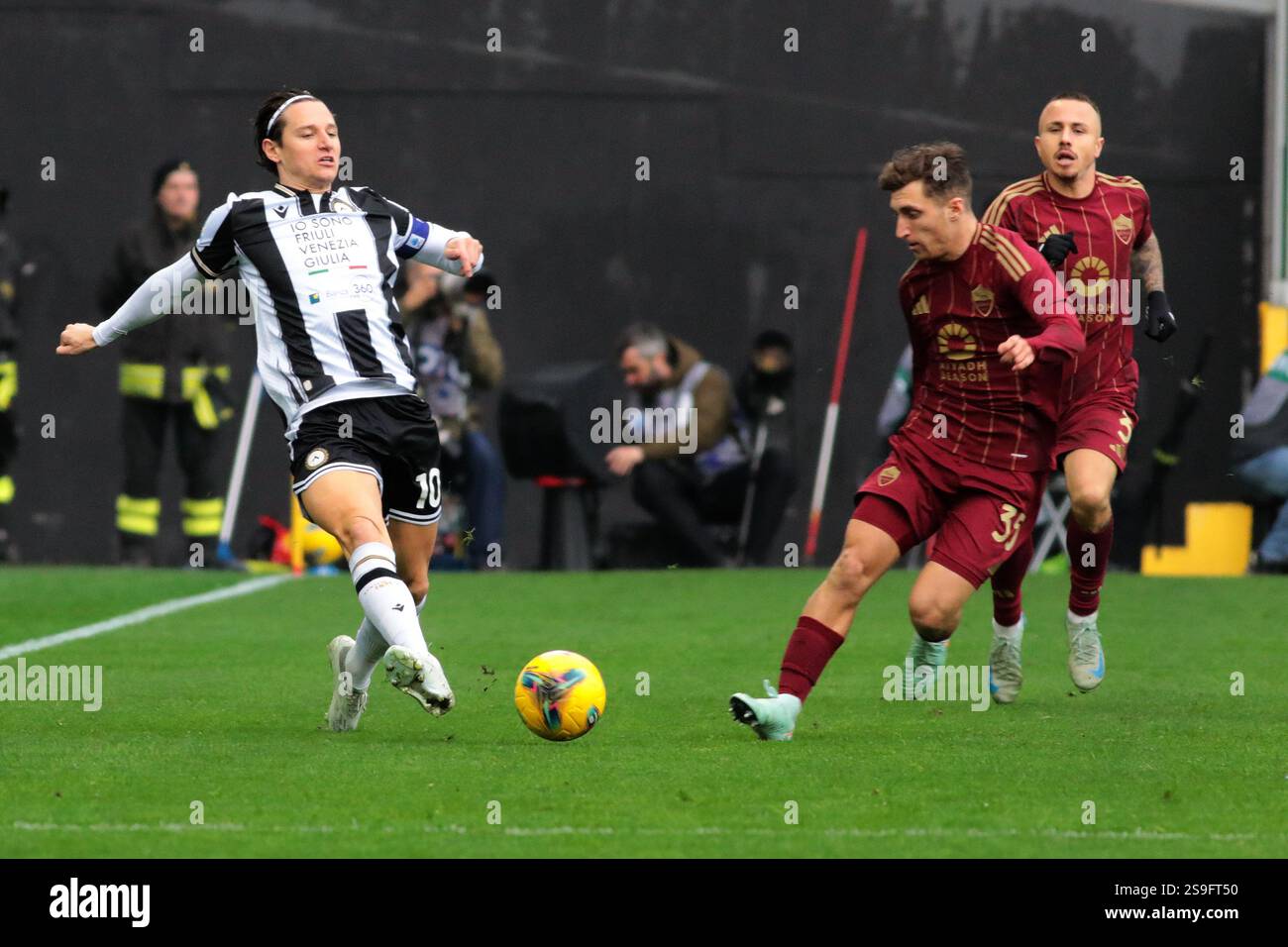 Udinese’s florian thauvin during the Serie A soccer match between ...