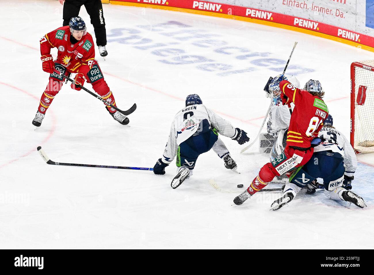 Eishockey DEL - 24/25 - 40. Spieltag: Düsseldorfer EG vs Straubing ...