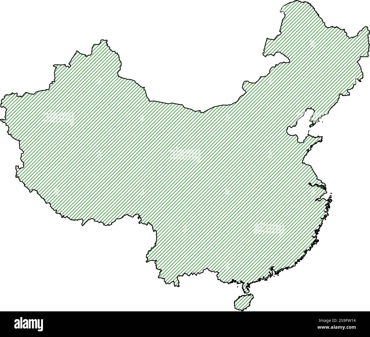 Peoples republic china map Stock Vector Images - Alamy