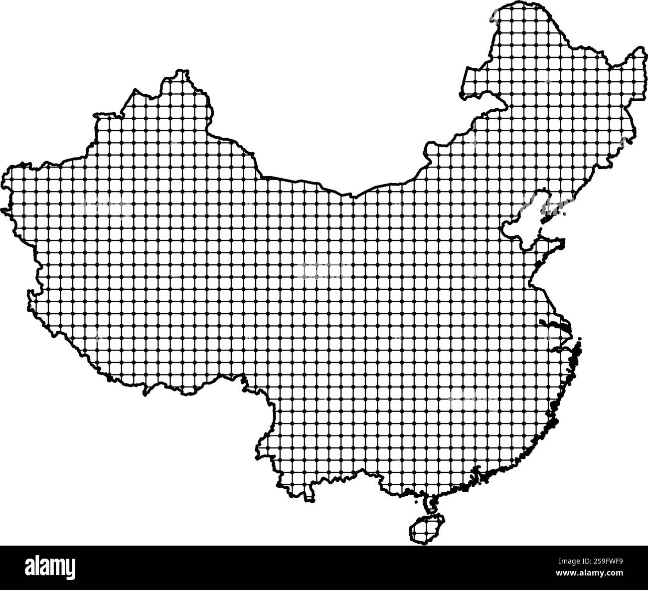Map peoples republic china Stock Vector Images - Alamy