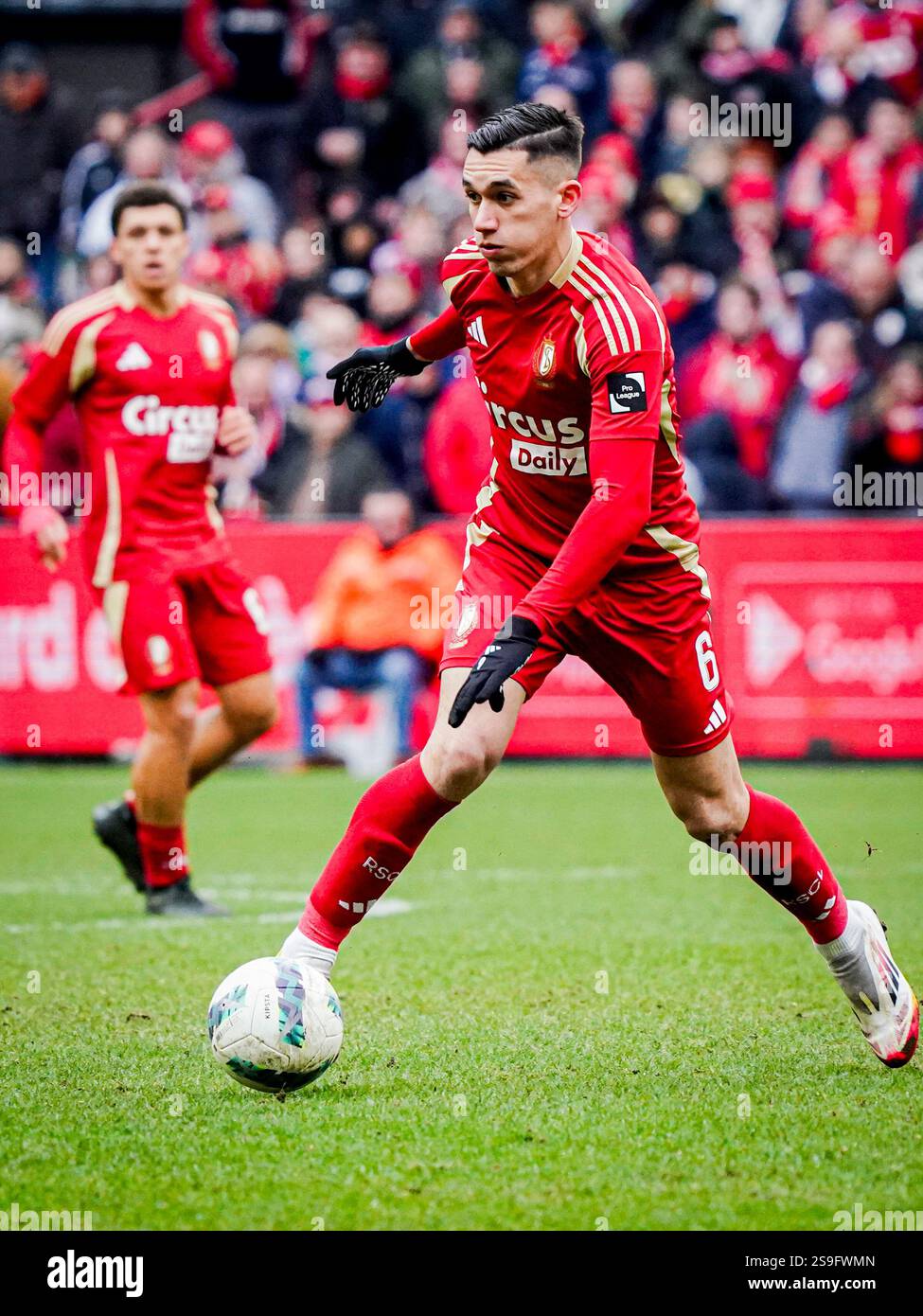 LIEGE, BELGIUM - JANUARY 26: Sotiris Alexandropoulos of Standard de ...