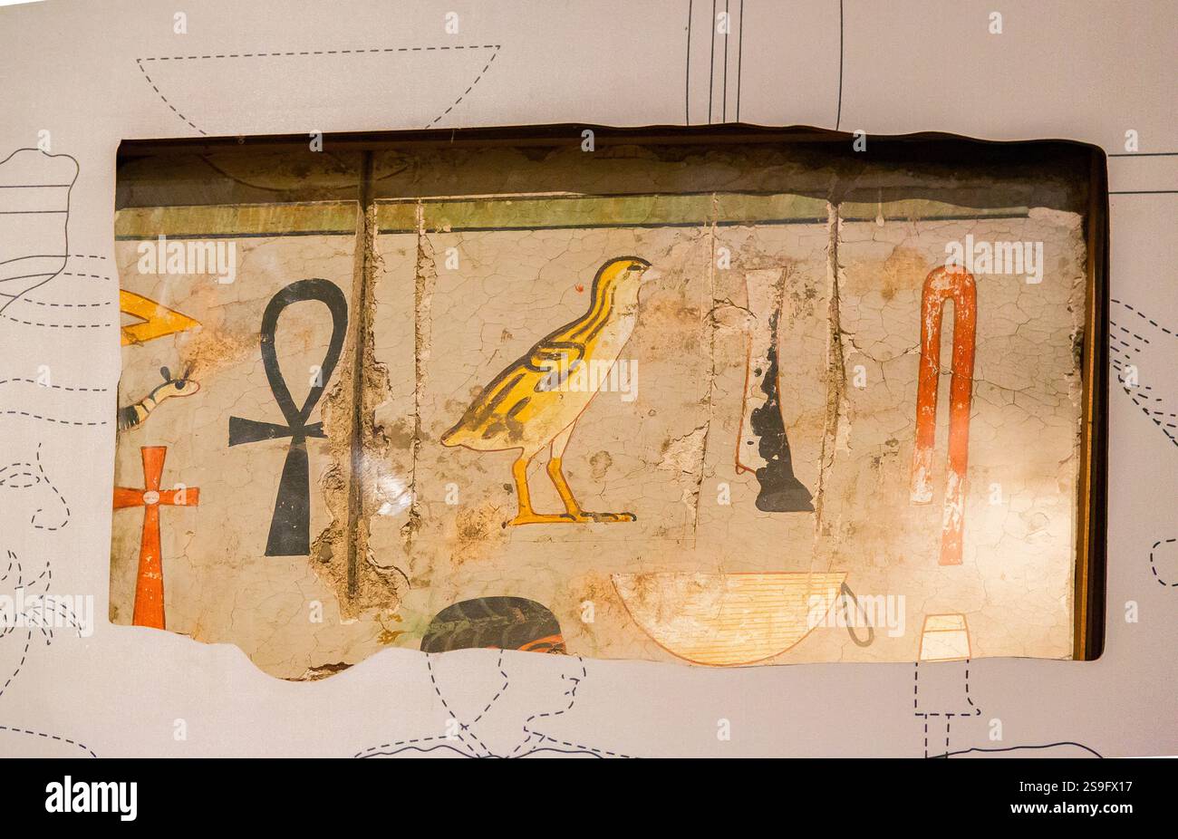 Egyptian Museum Cairo, mastaba of Nefermaat, chapel of Itet, Maidum ...
