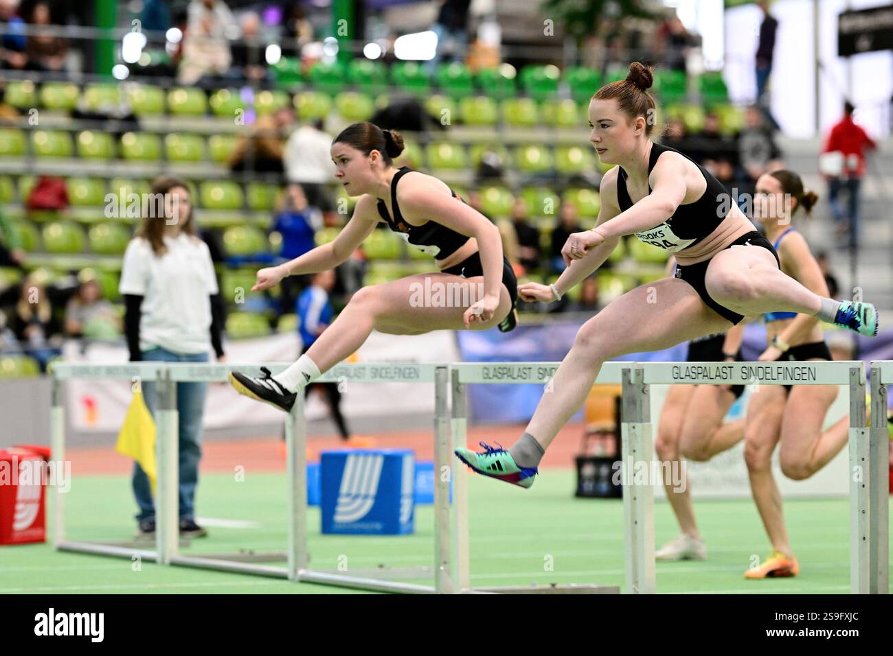 60m H?rde, Fischer Milena TSV Gomaringen, Wagner Lea MTG Mannheim BW ...