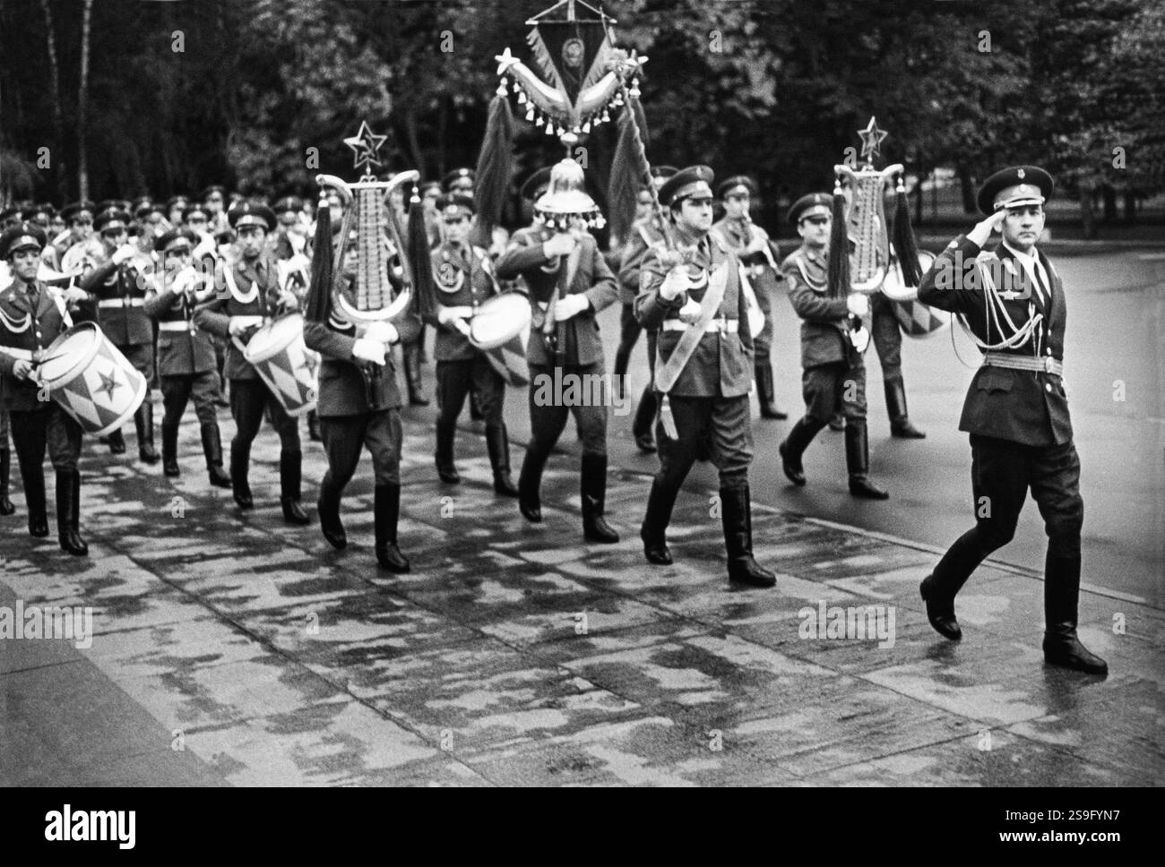 Military band russia hi-res stock photography and images - Alamy
