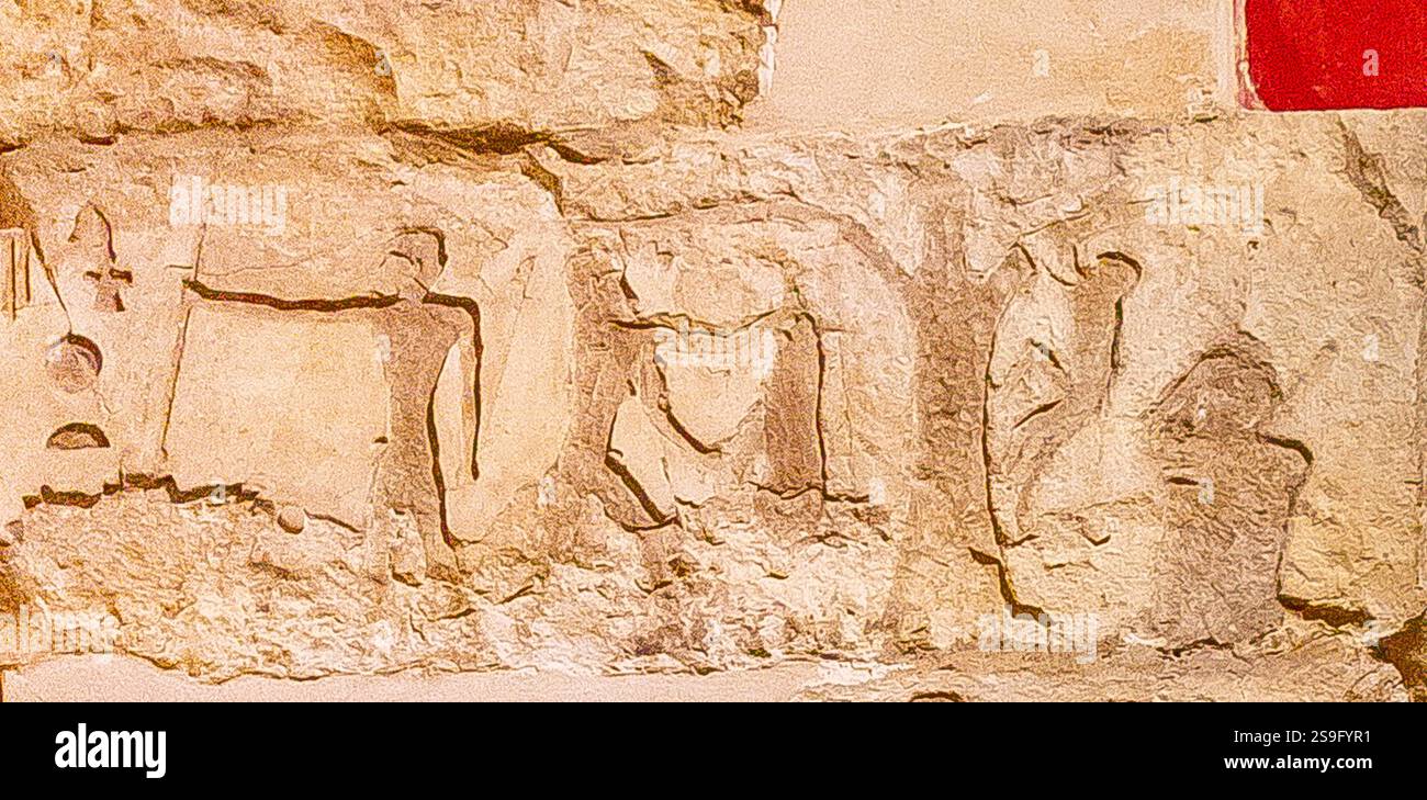 Cairo, Egyptian Museum, the tomb of Nefermaat and Itet (Meidum), chapel ...