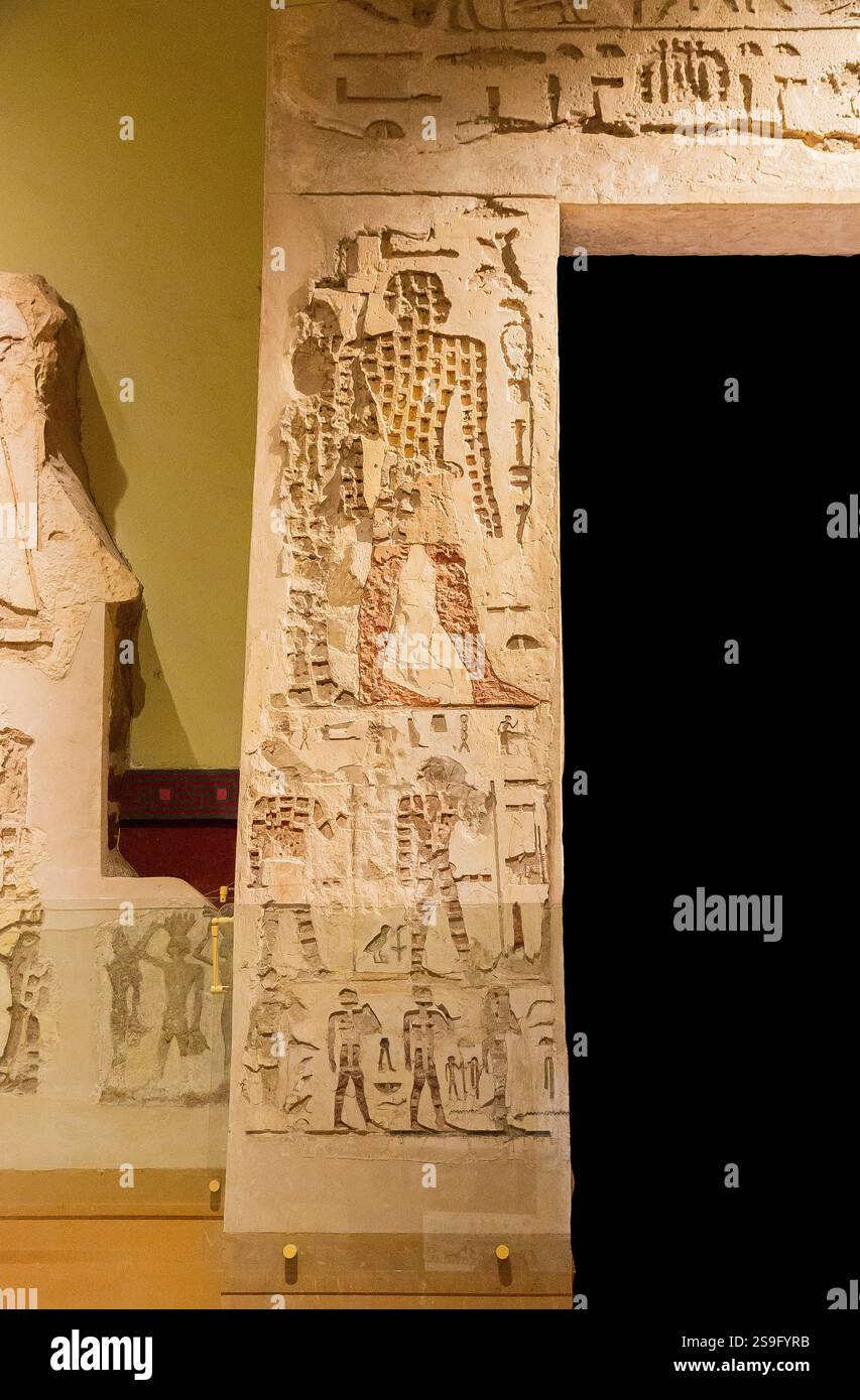 Cairo, Egyptian Museum, the tomb of Nefermaat and Itet (Meidum), chapel ...