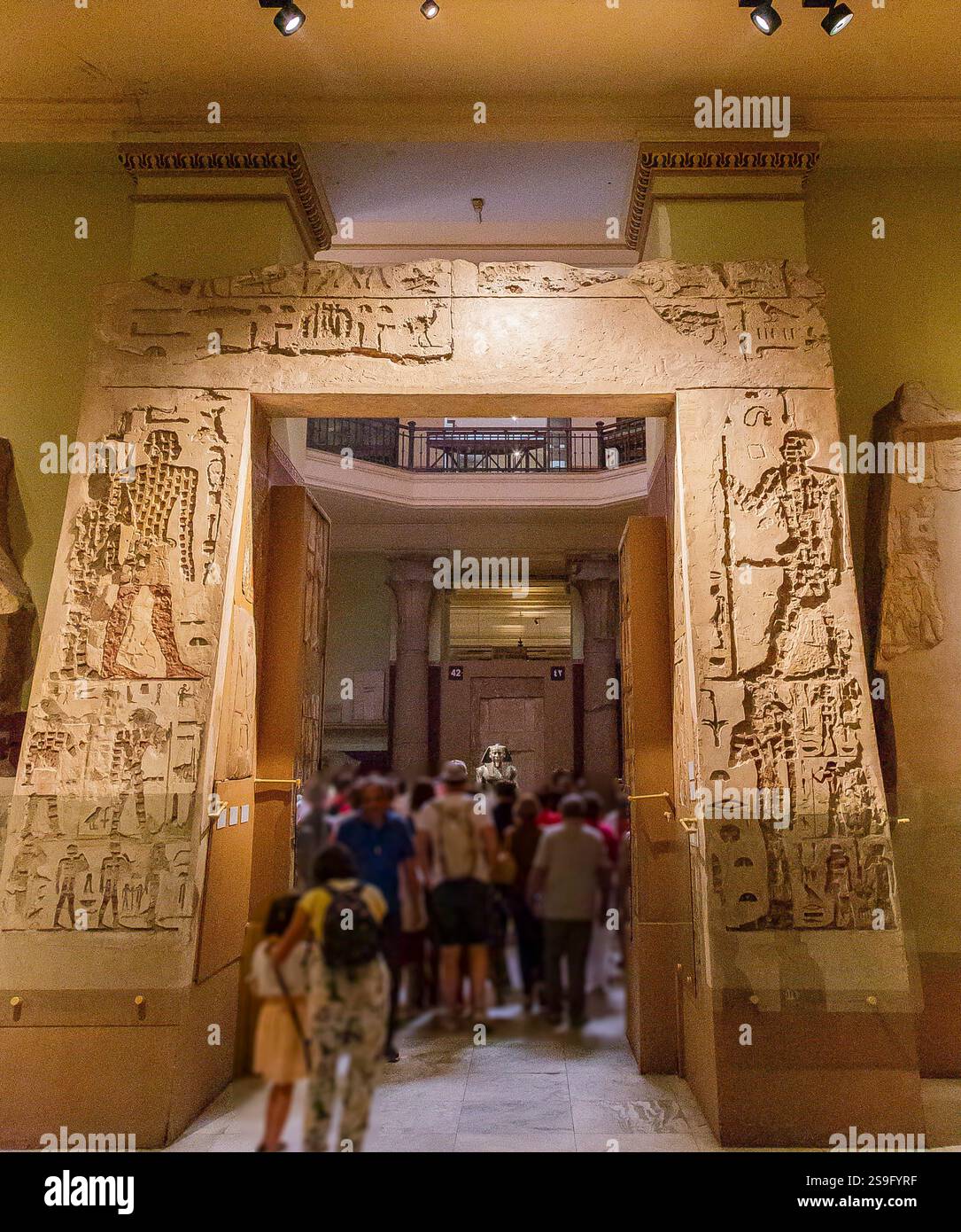Cairo, Egyptian Museum, the tomb of Nefermaat and Itet (Meidum), chapel ...