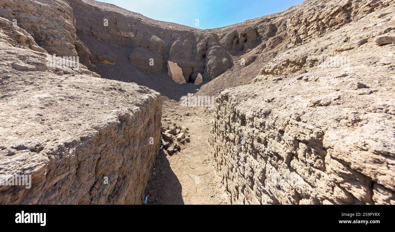 Egypt, Meidum, the mastaba of Nefermaat, in the area of the king ...