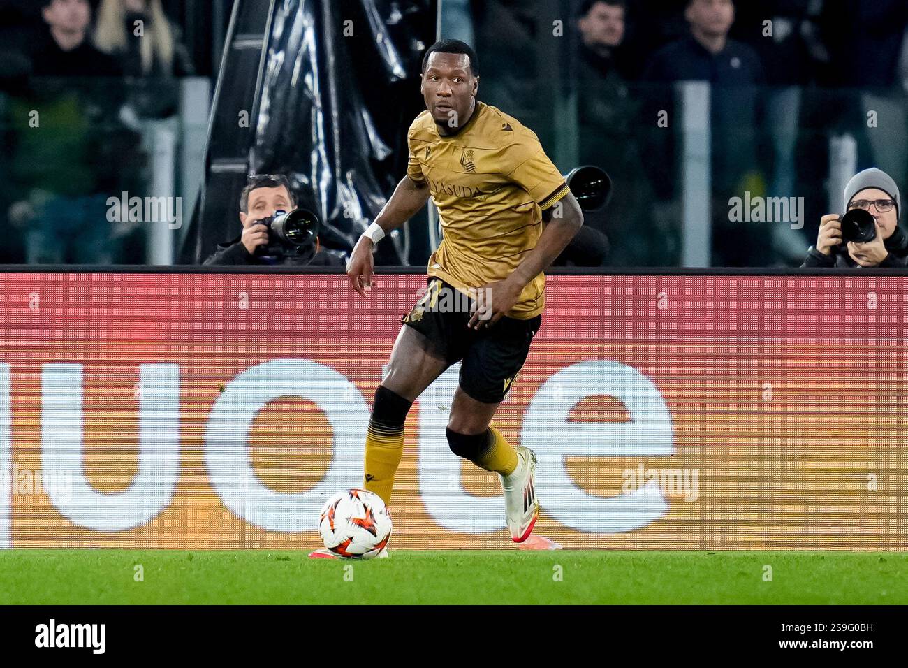 Sheraldo Becker of Real Sociedad during the UEFA Europa League 2024/25 ...