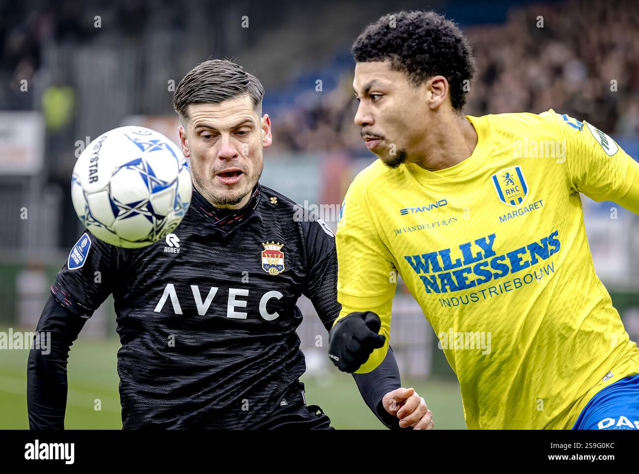 WAALWIJK , Netherlands, 26-01-2025, SPO, Mandemakers Stadium, Dutch eredivisie, season 2024 / ...
