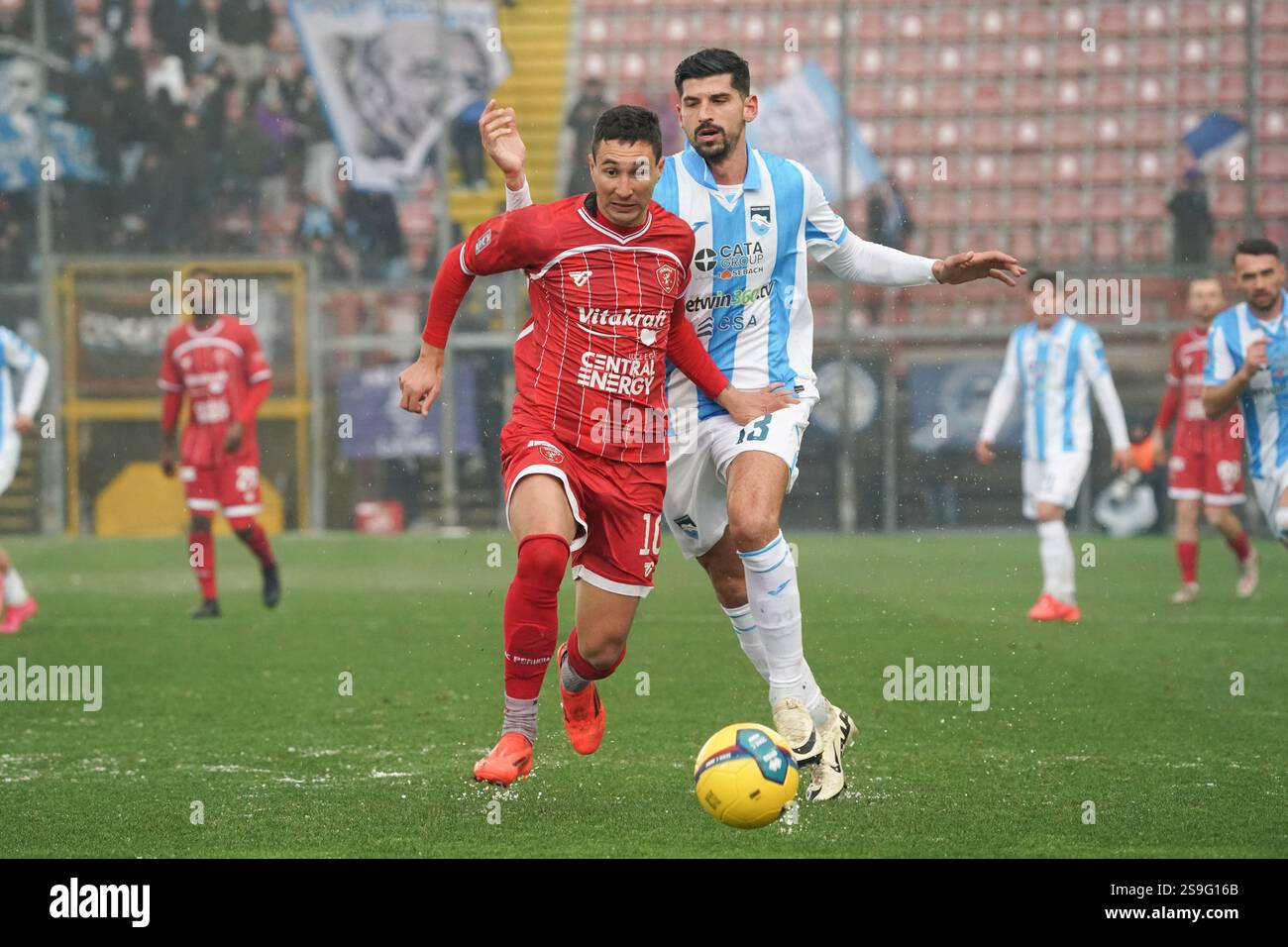 ryder matos (n.10 perugia calcio) v riccardo brosco (n13 delfino ...