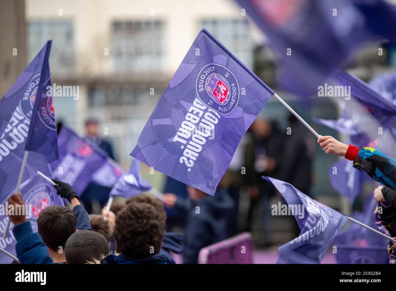 General view TFC Fans before the French championship Ligue 1 football ...