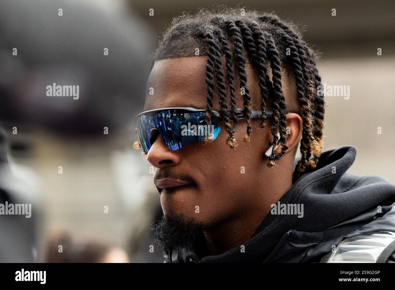 Yann Gboho of Toulouse before the French championship Ligue 1 football ...