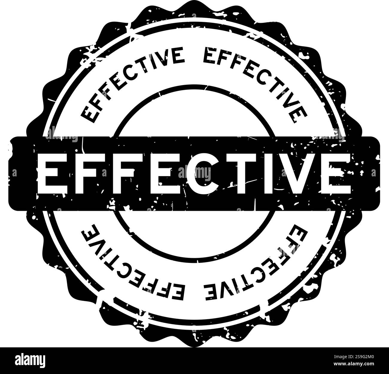 Grunge black effective word hi-res stock photography and images - Alamy