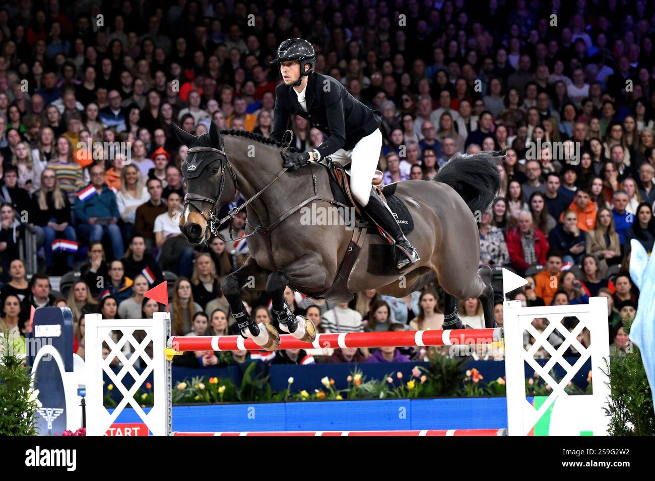 AMSTERDAM - Tim Gredley on Imperial Hbf during the FEI World Cup show ...