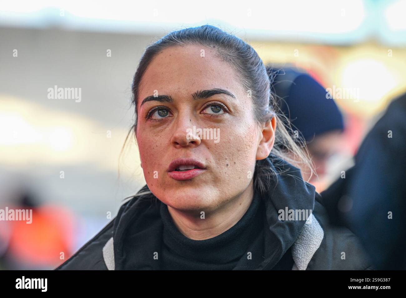26 January 2025, Bavaria, Ingolstadt: Soccer: 3rd division, FC ...