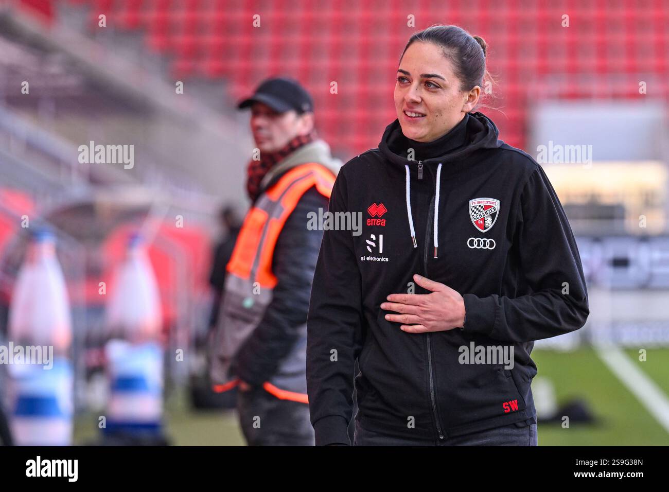 26 January 2025, Bavaria, Ingolstadt: Soccer: 3rd division, FC ...