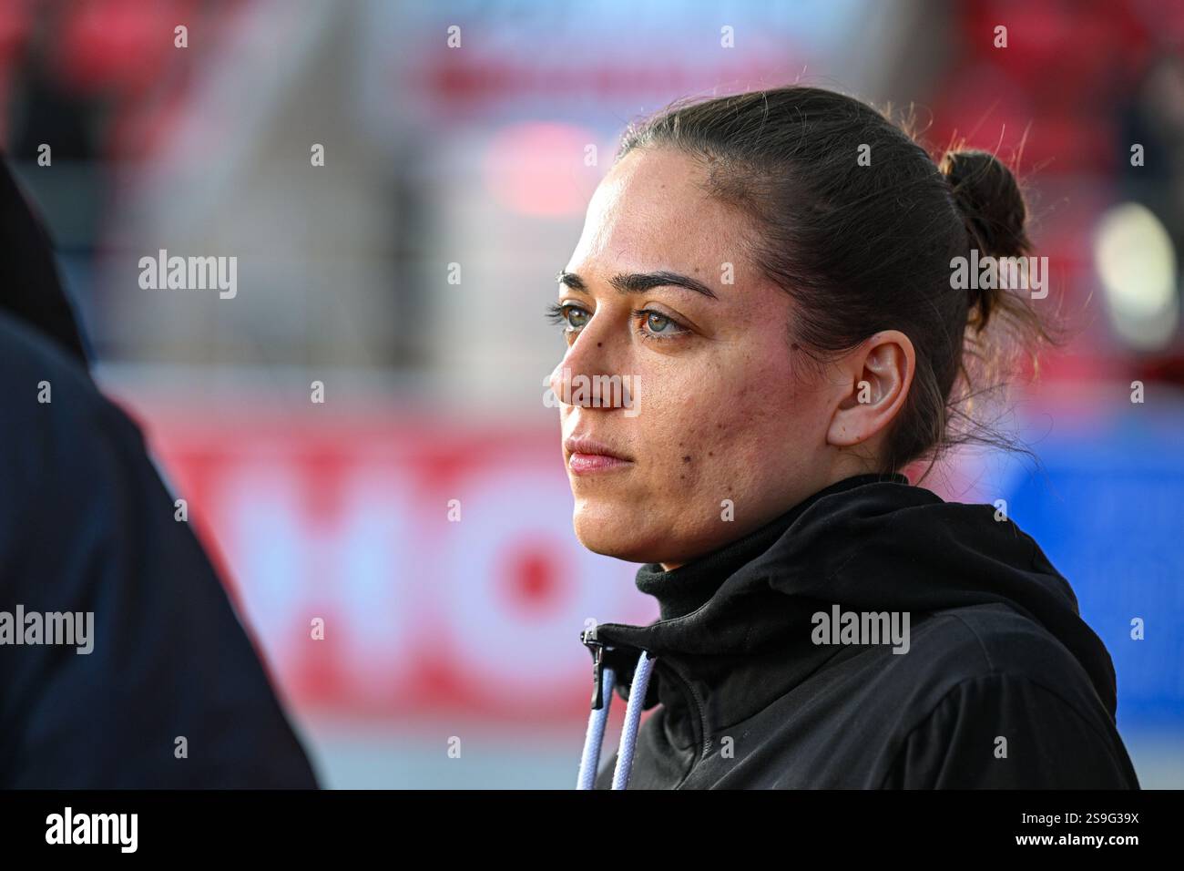 26 January 2025, Bavaria, Ingolstadt: Soccer: 3rd division, FC ...