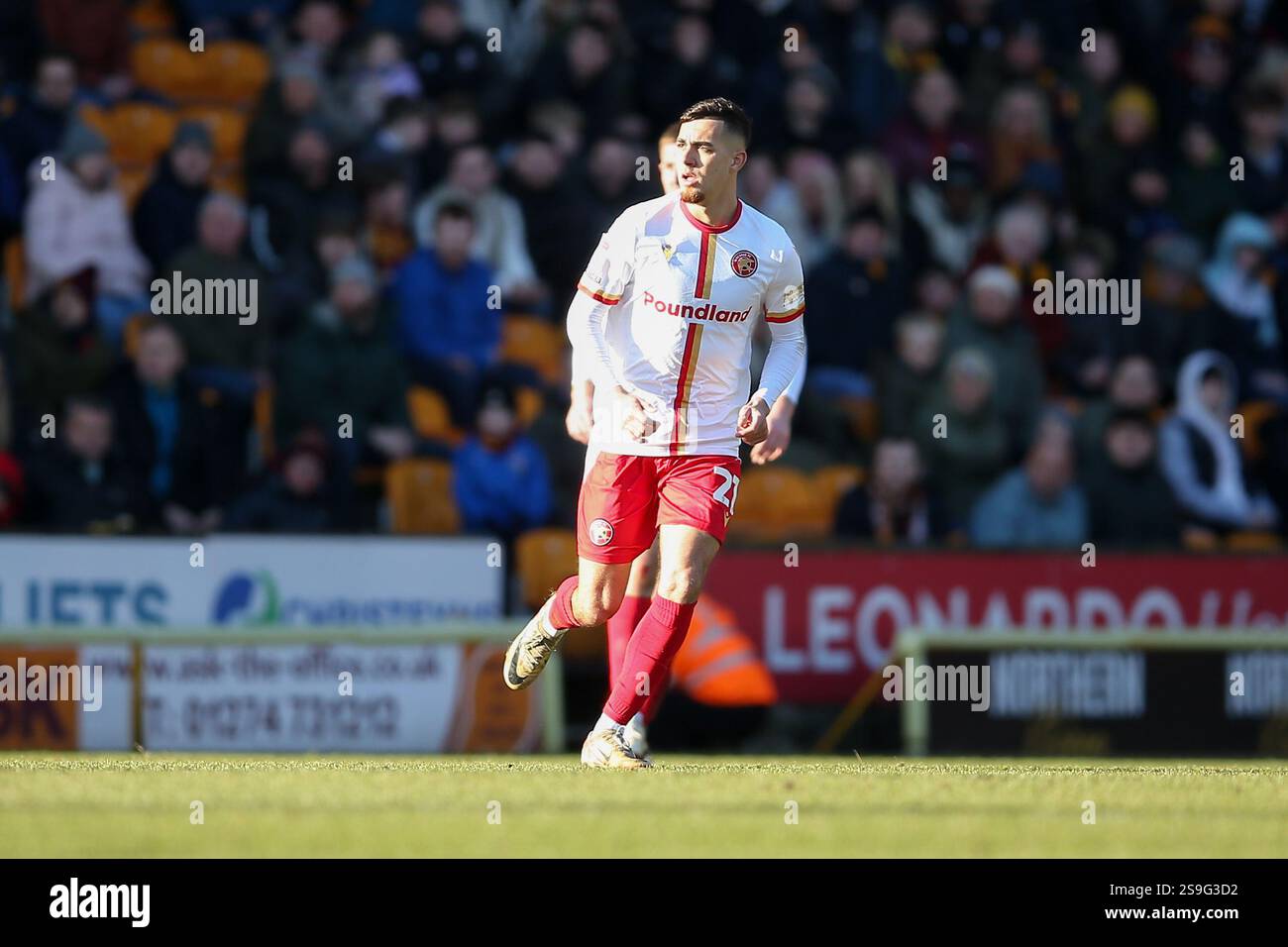 The University of Bradford Stadium, Bradford, England - 25th January ...