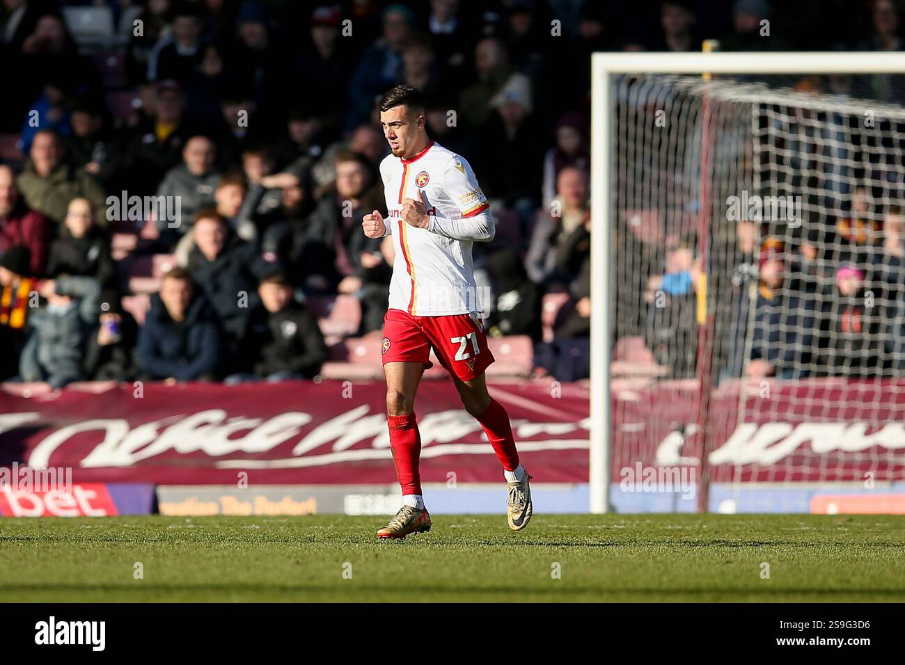 The University of Bradford Stadium, Bradford, England - 25th January ...