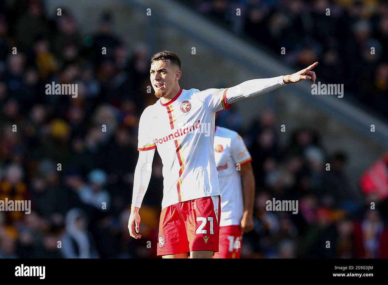 The University of Bradford Stadium, Bradford, England - 25th January ...