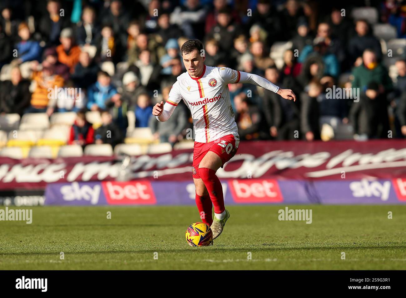 The University of Bradford Stadium, Bradford, England - 25th January ...