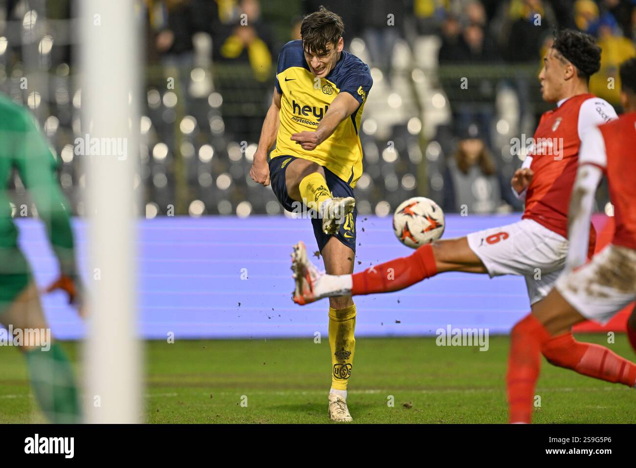 Ross Sykes (26) of Union pictured during the league phase - matchday 7 ...