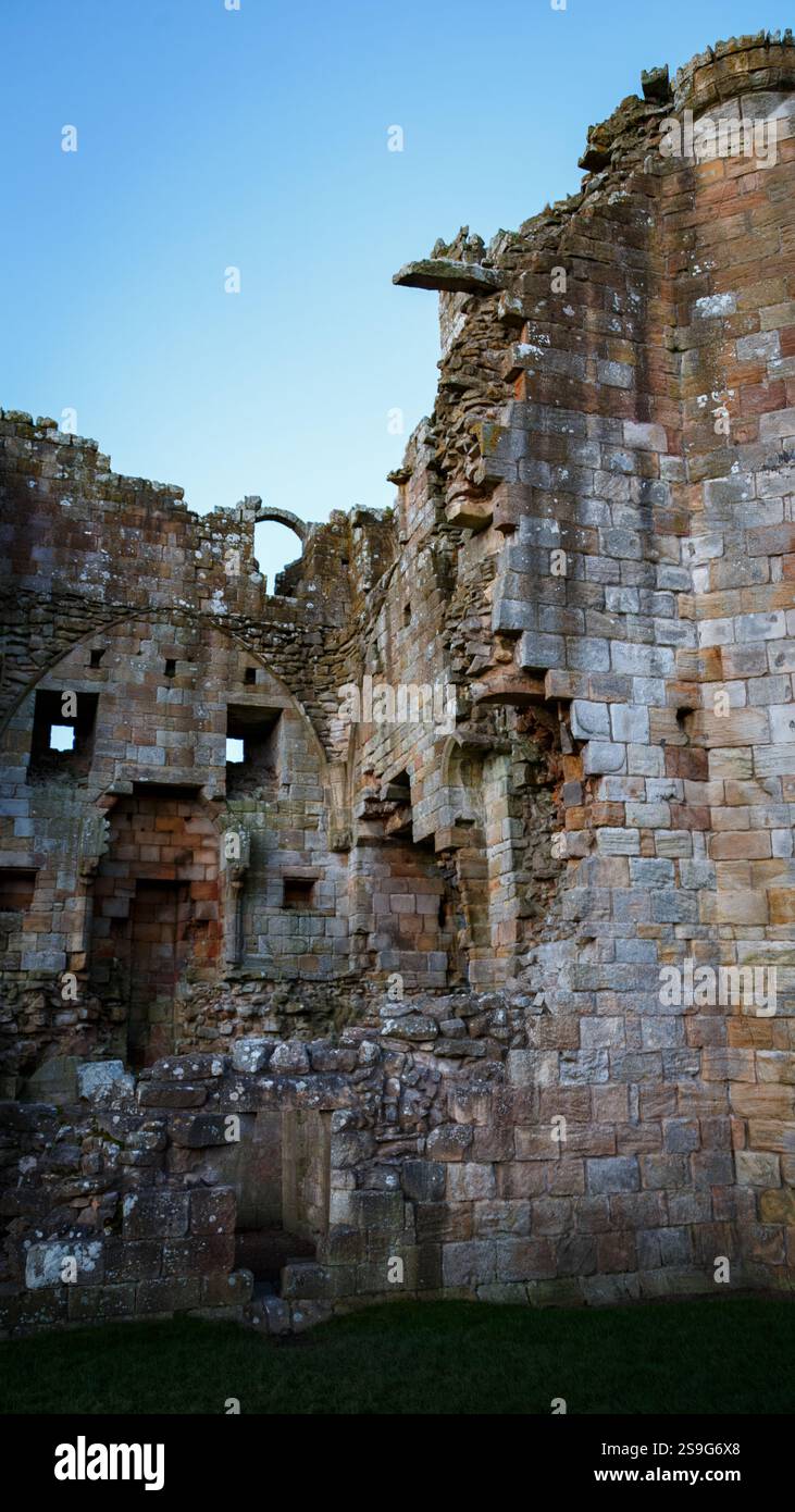 Edlingham Castle is a small castle ruin, having scheduled monument and ...