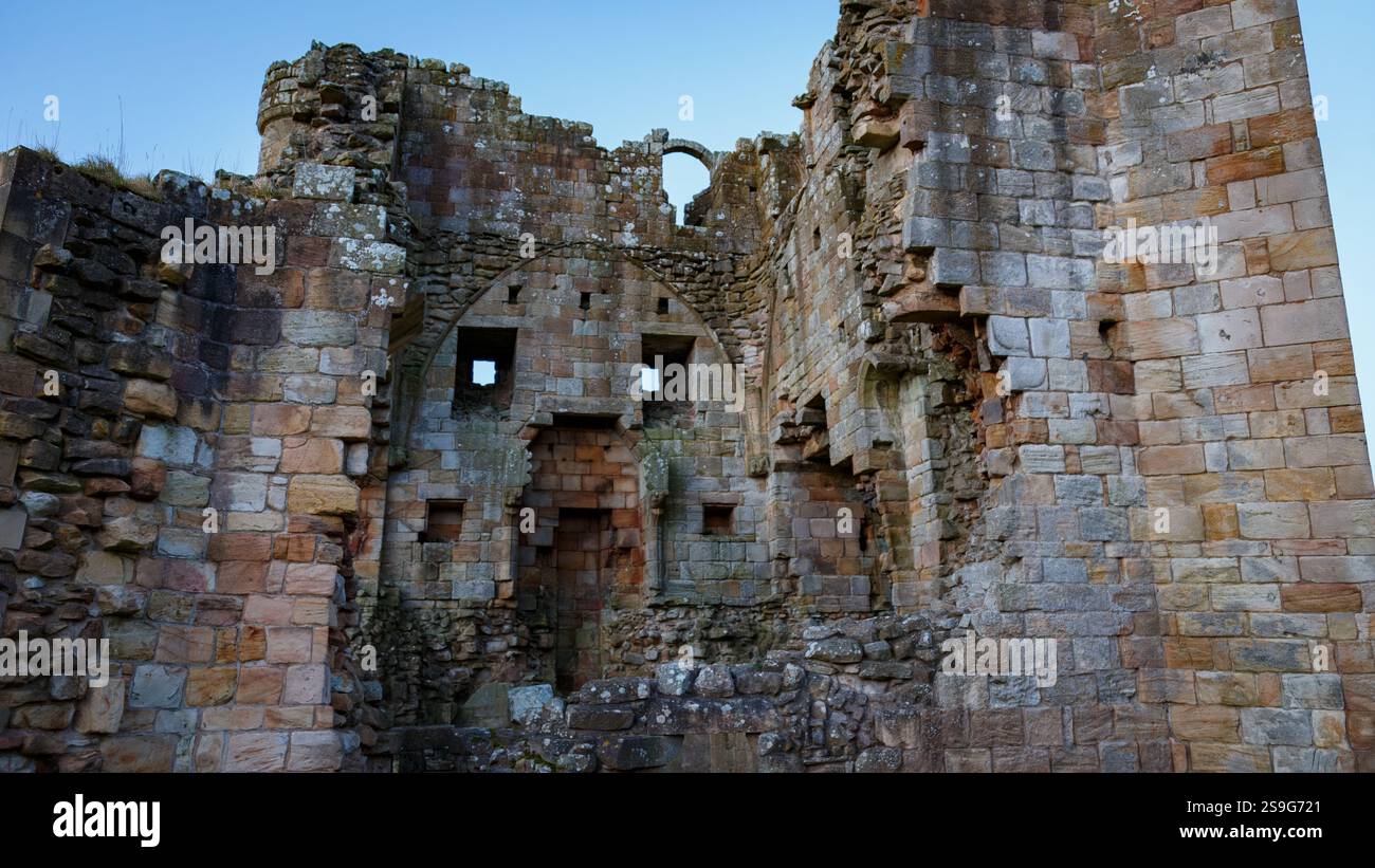 Edlingham Castle is a small castle ruin, having scheduled monument and ...