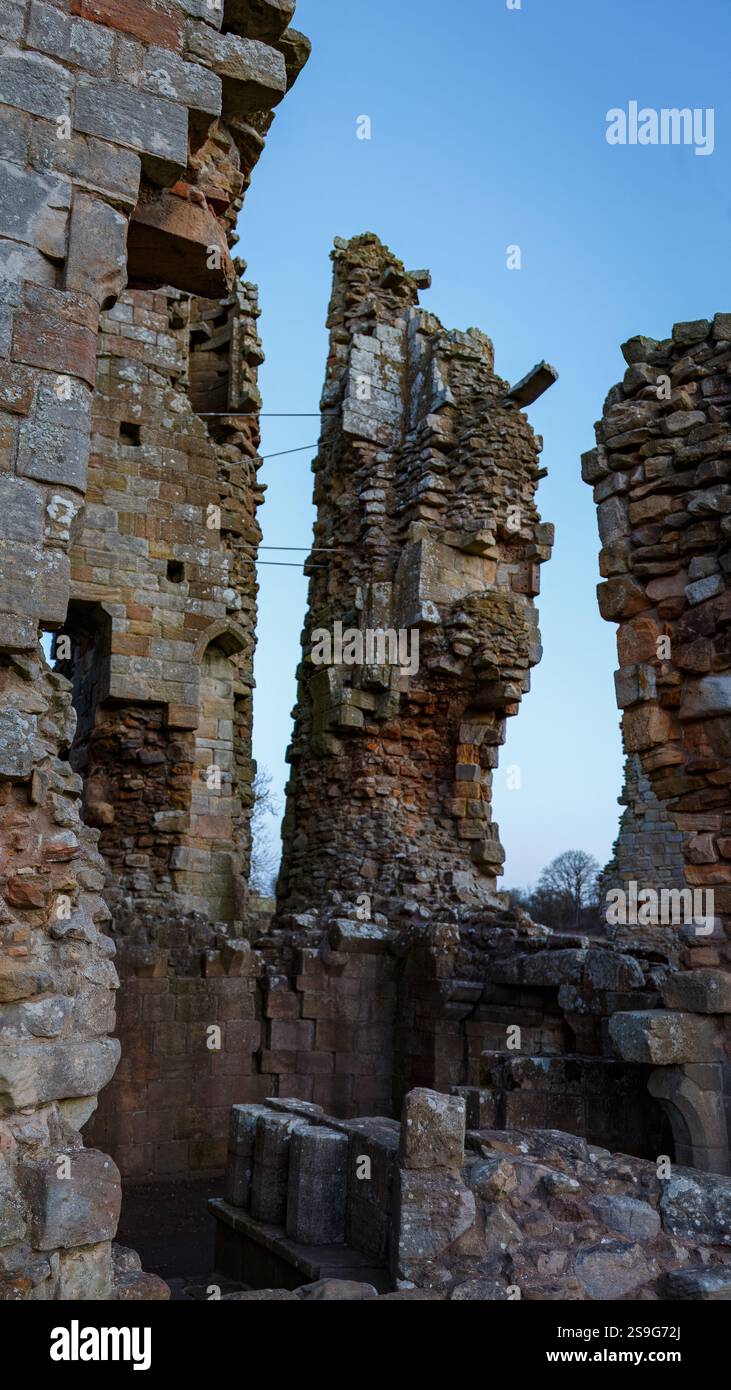 Edlingham Castle is a small castle ruin, having scheduled monument and ...