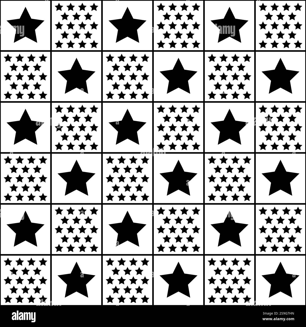 Seamless pattern with star. Cute stars background. Repeating small and ...