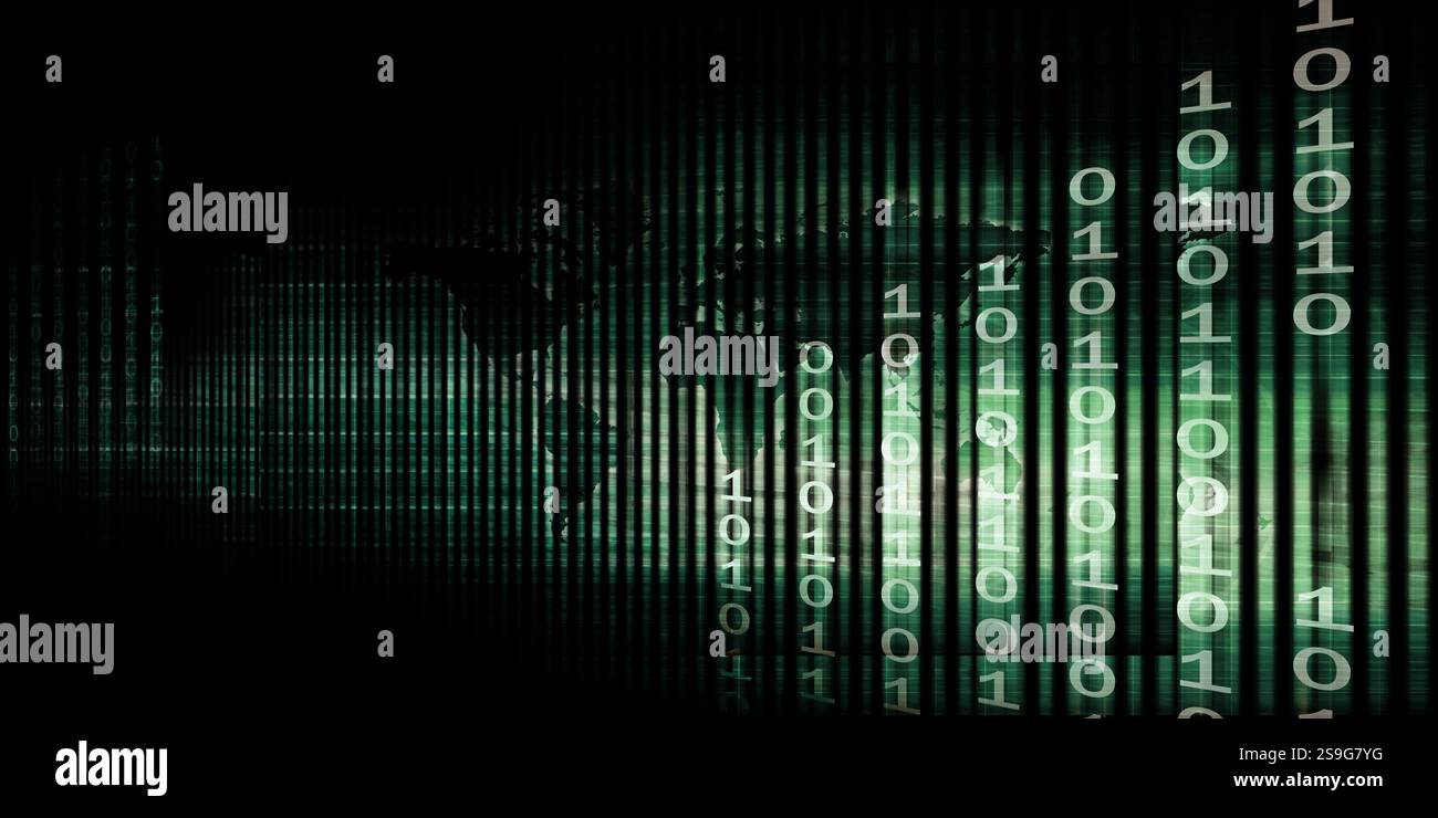 Data protection system line hi-res stock photography and images - Alamy