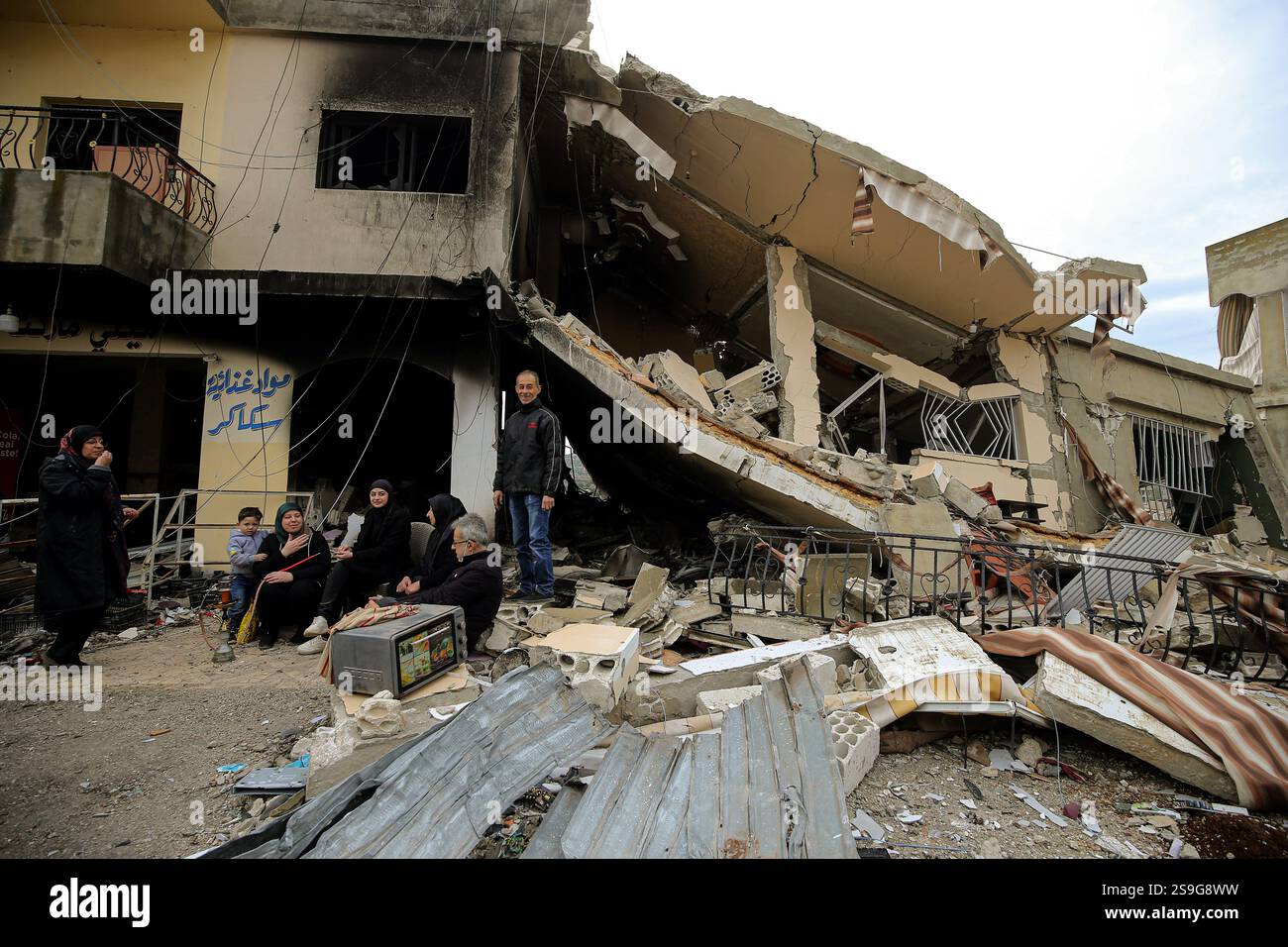 26 January 2025, Lebanon, Ayta ash-Shaab: A Lebanese Muslim Shiite ...
