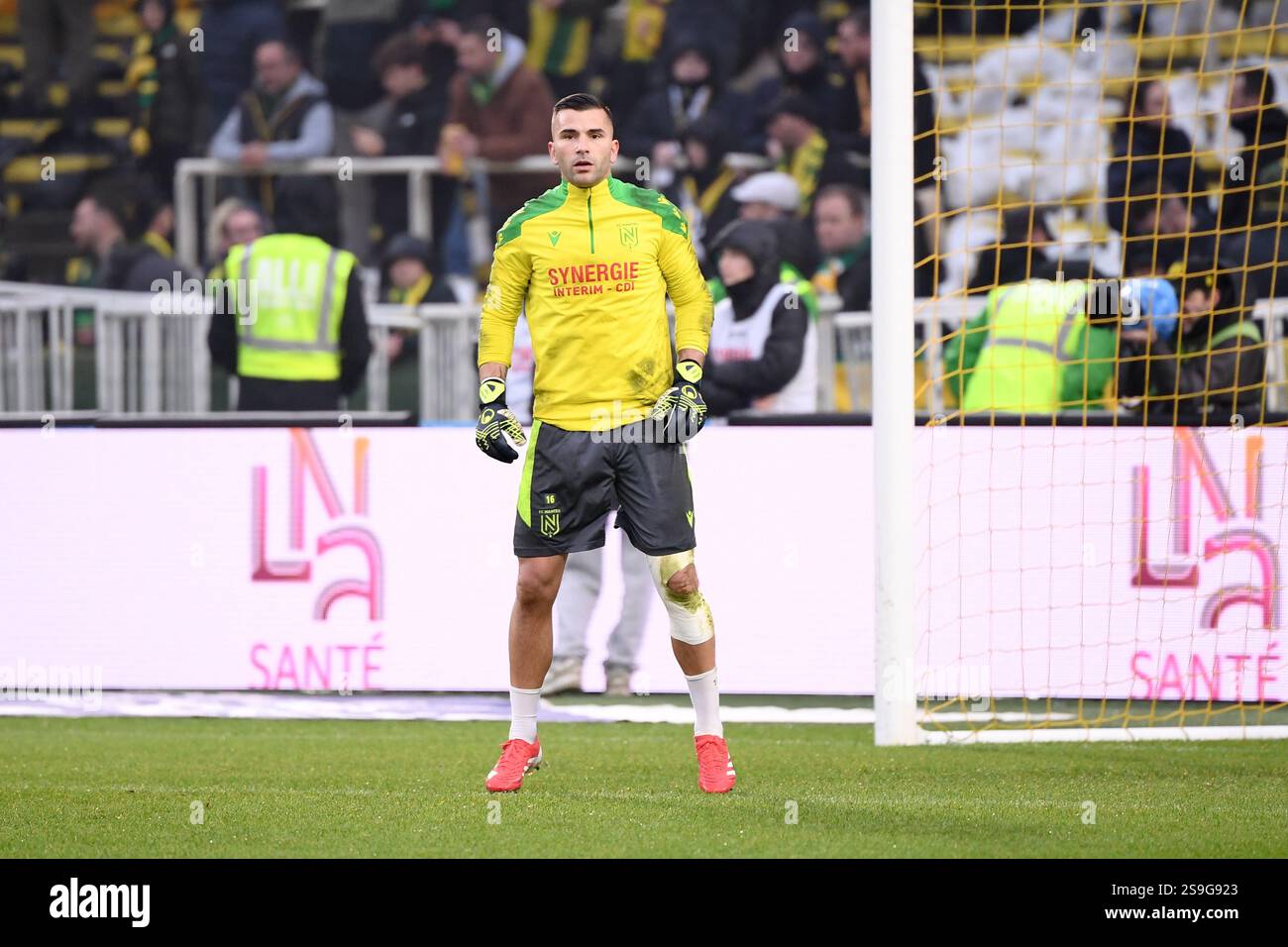 France. 26th Jan, 2025. 16 Anthony LOPES (fcn) during the Ligue 1 MCDonald's match between ...