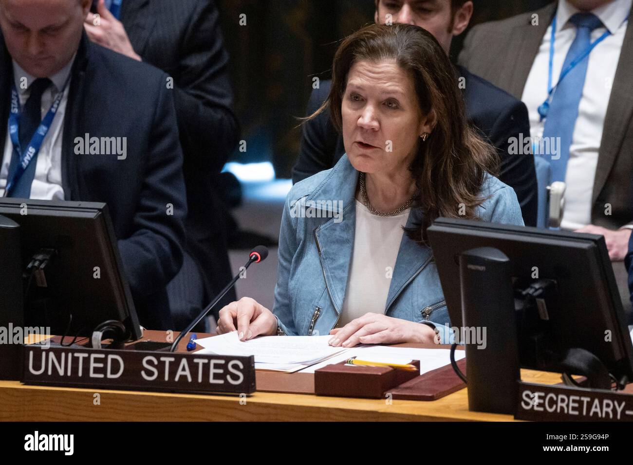 United States' Ambassador and deputy representative to the United ...