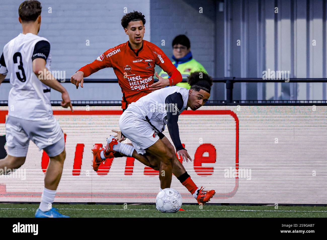HELMOND , 26-01-2025 , GS Staalwerken Stadium , football ...